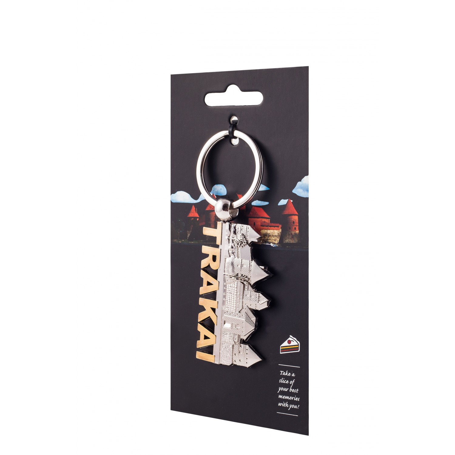 Suvenyras pakabukas raktams Trakai